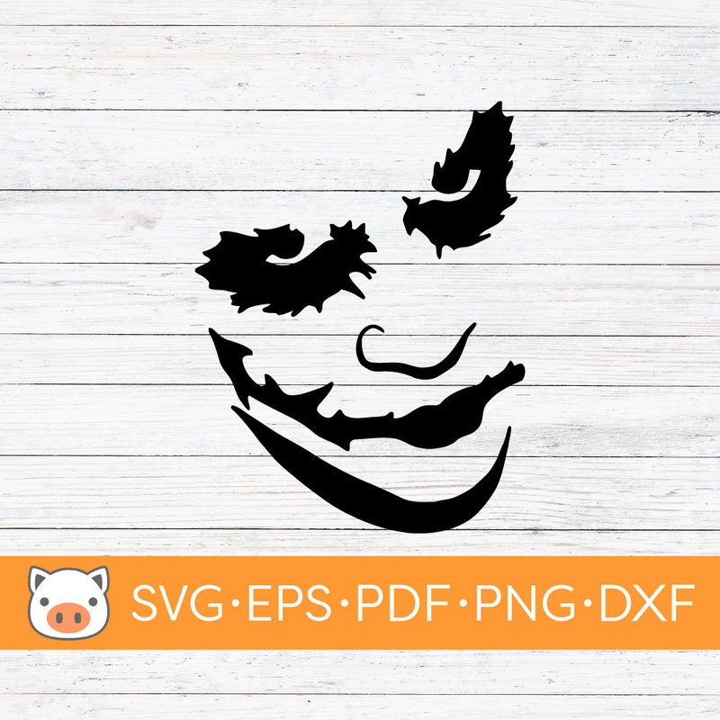Joker Svg Files - Etsy