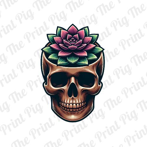 Cactus Skull PNG Digital Download File, Skeleton PNG, Halloween, T ...