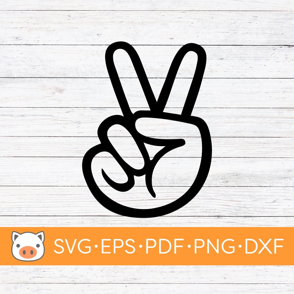 Peace Sign, Peace Symbol SVG Digital Download File, SVG, Vector Cut ...