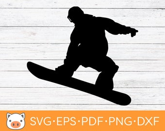 Snowboard Svg Snowboarding Svg File Snowboarder Svg - Etsy