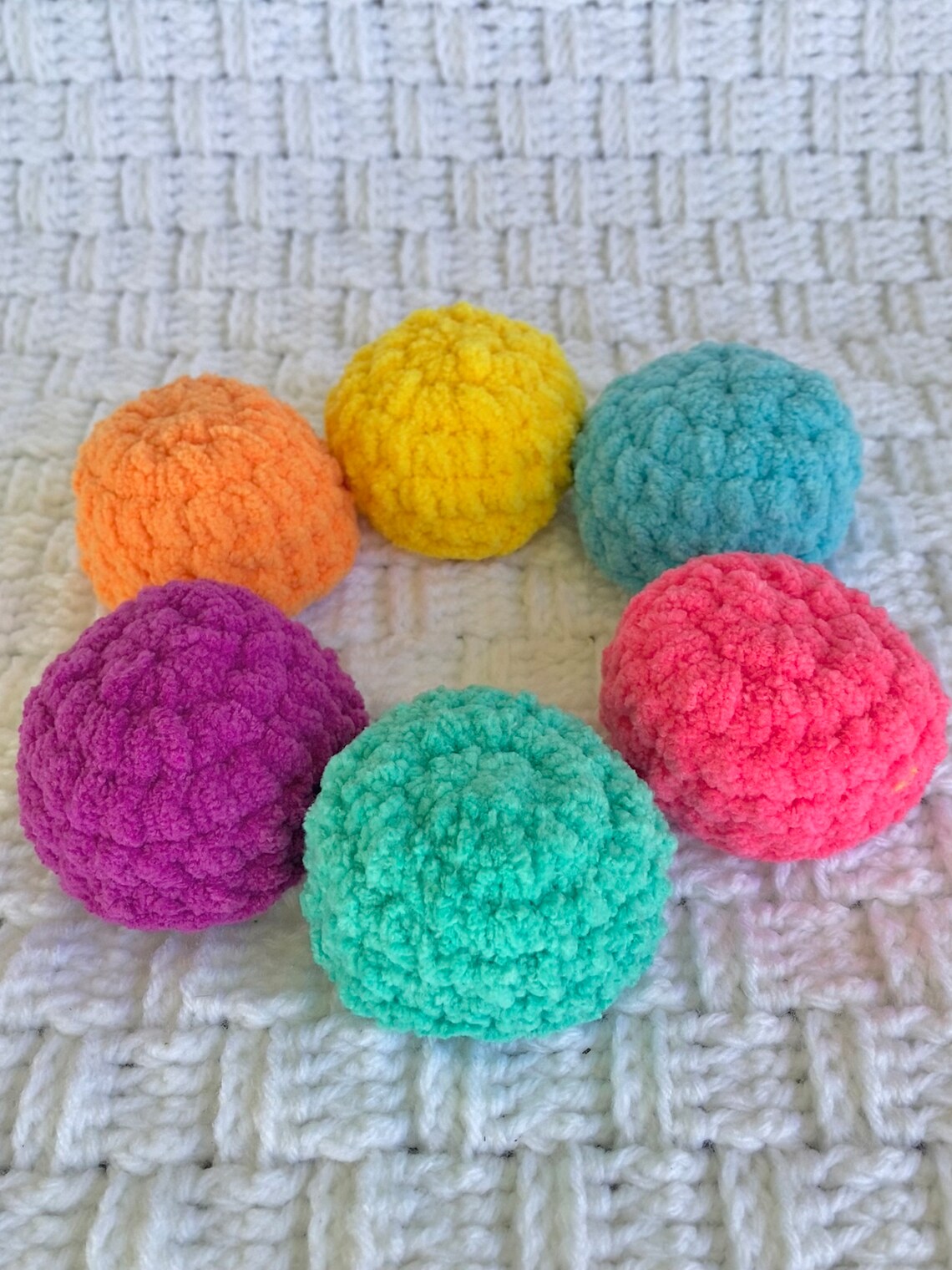Pop It Crochet Fidget Popper Toy - Etsy Canada