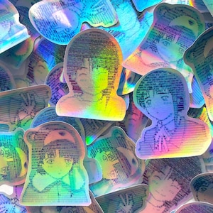 Holographic Serial Experiments Lain Stickers - Etsy