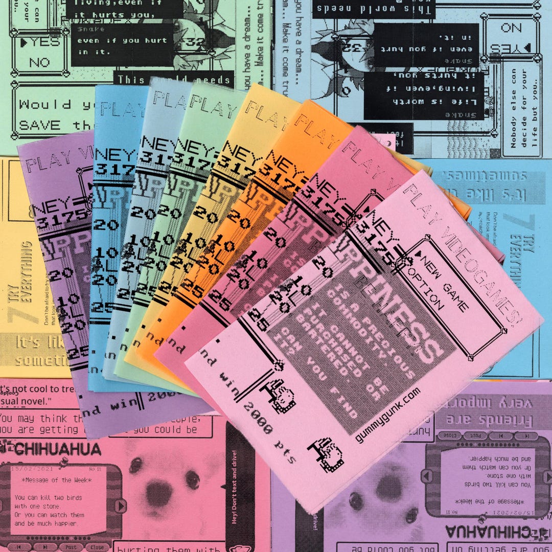 Play Video Games Mini Zine - Etsy