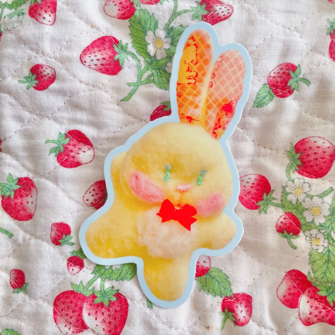 Bun Plush Stickers - Etsy