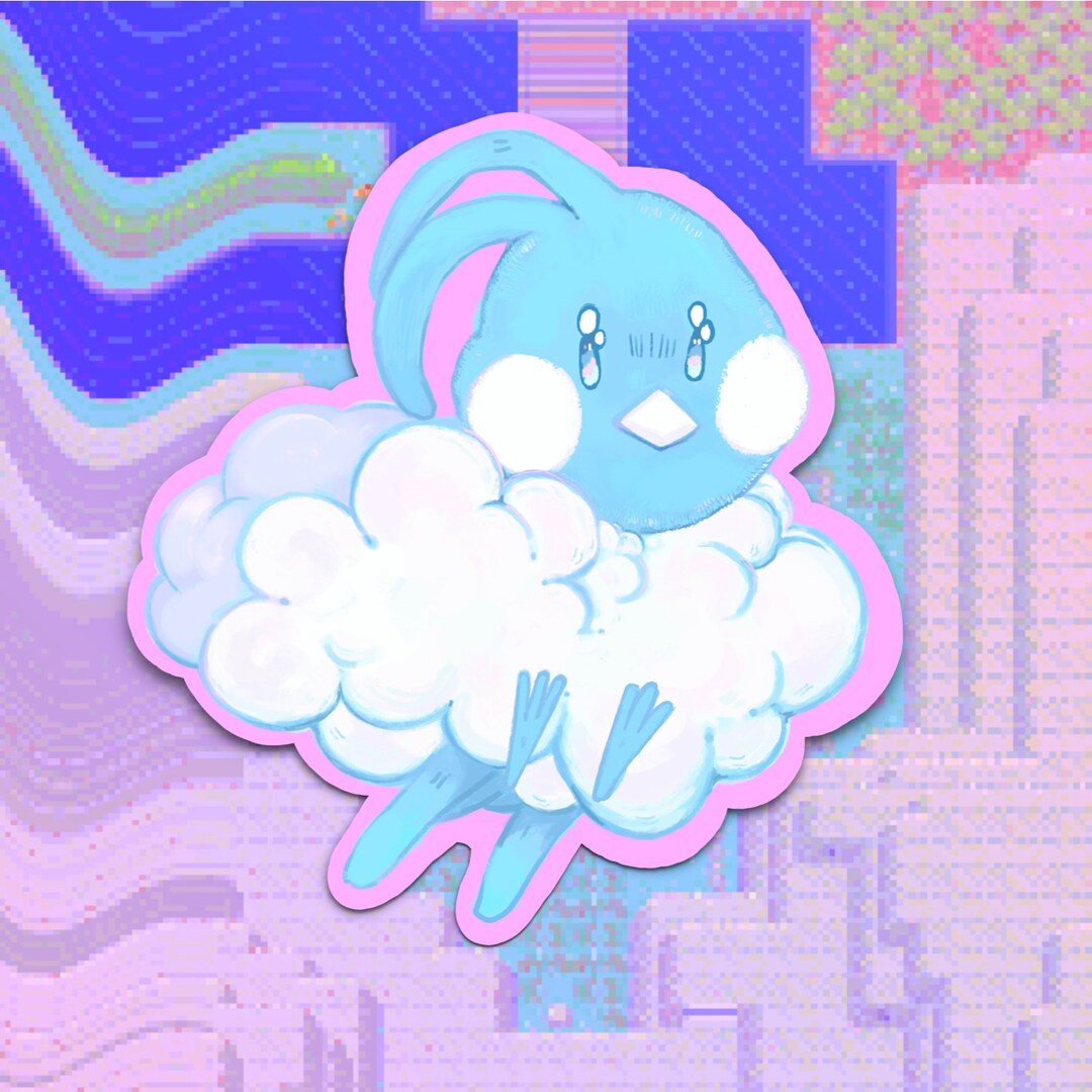 Altaria Sticker - Etsy