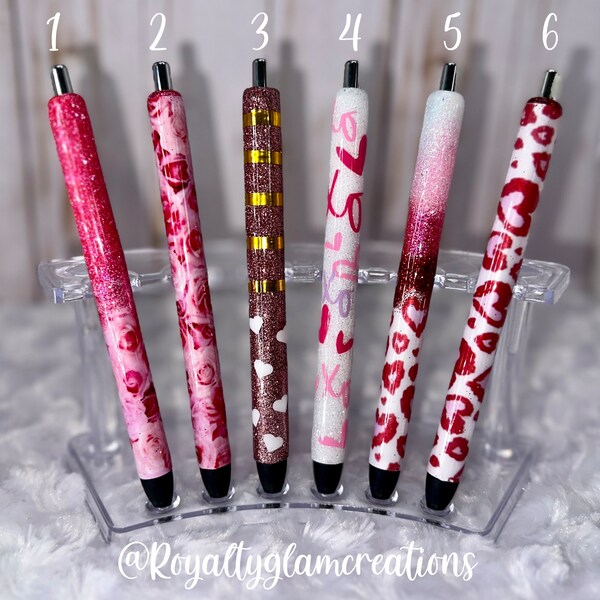 Epoxy Pen Valentine - Etsy