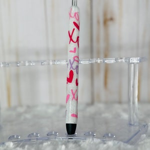Valentines Day Gift for Her Personalized Glitter Gel Refillable Ink Pen ...