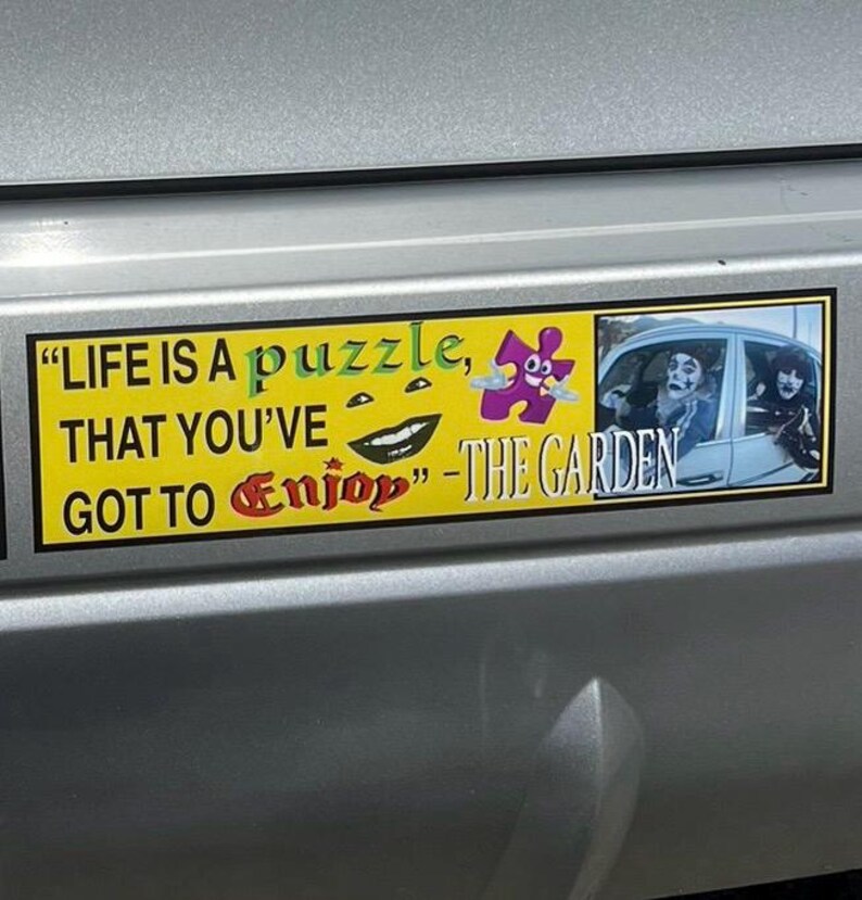 The Garden Bumper Sticker - Etsy