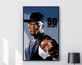 50 Cent Art Print | Etsy