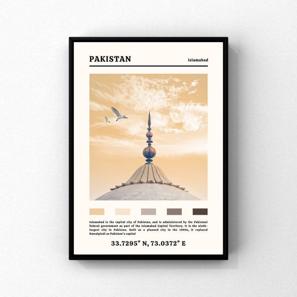 Travel Poster Pakistan - Etsy