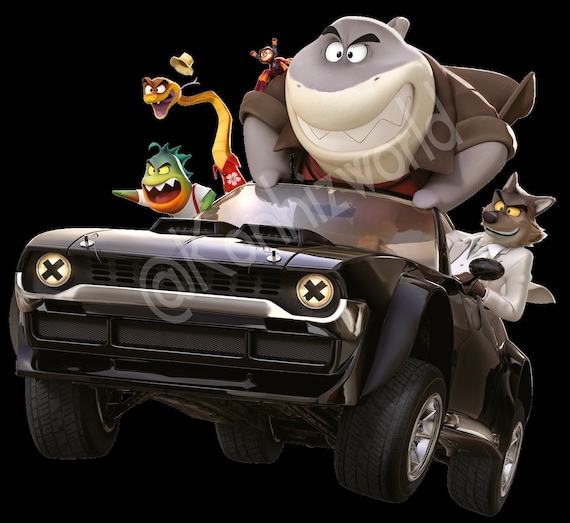 The Bad Guys Movie PNG para Cricut Silhouette File Instant - Etsy España