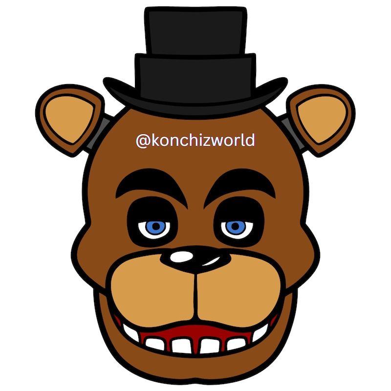 Five Nights at Freddys Mask - Etsy