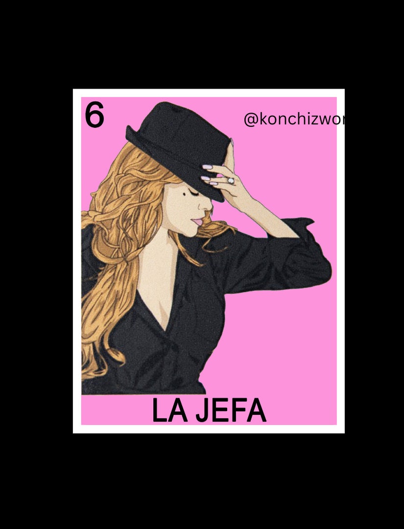 La Jefa PNG File La Loteria Jenny Rivera - Etsy Canada