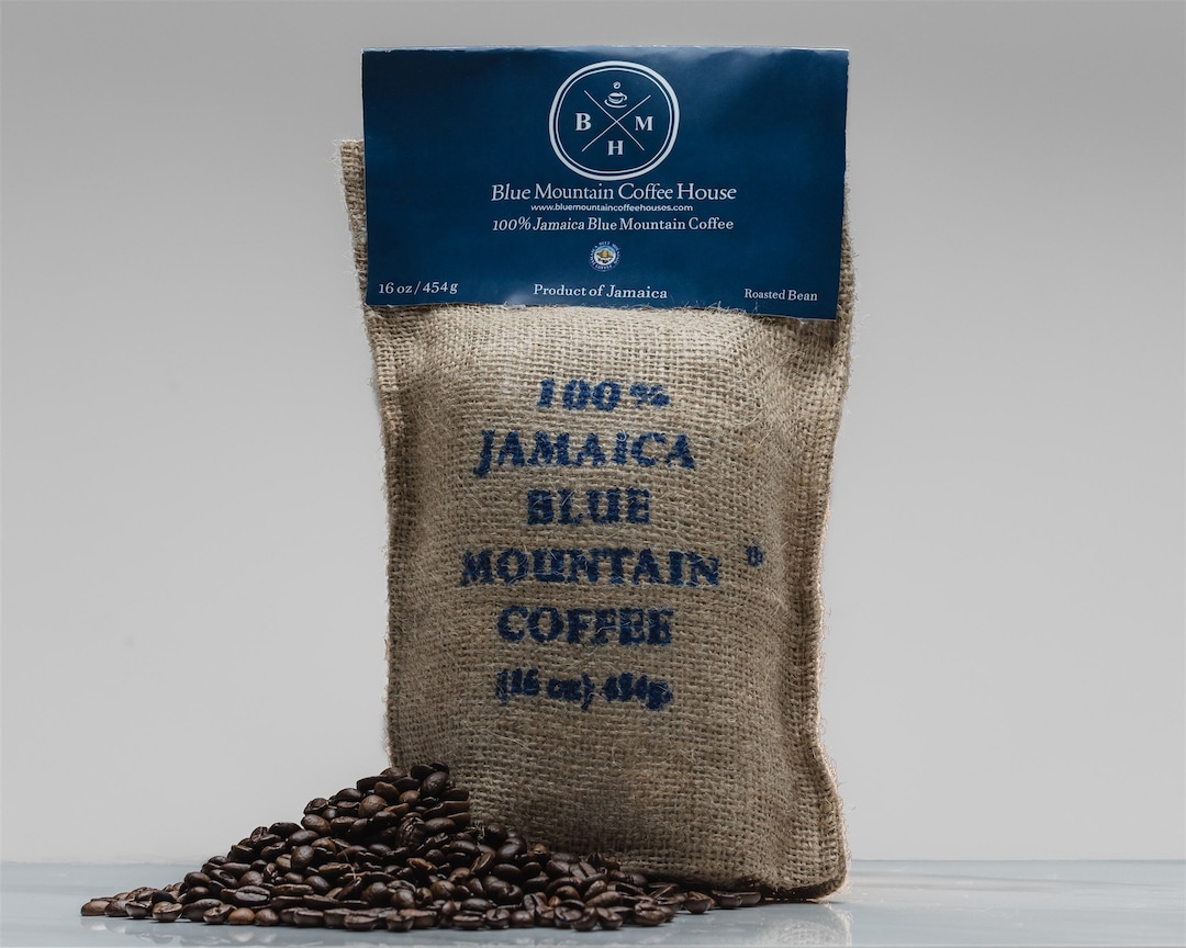 100% Jamaica Blue Mountain Coffee - 16 Oz - Etsy