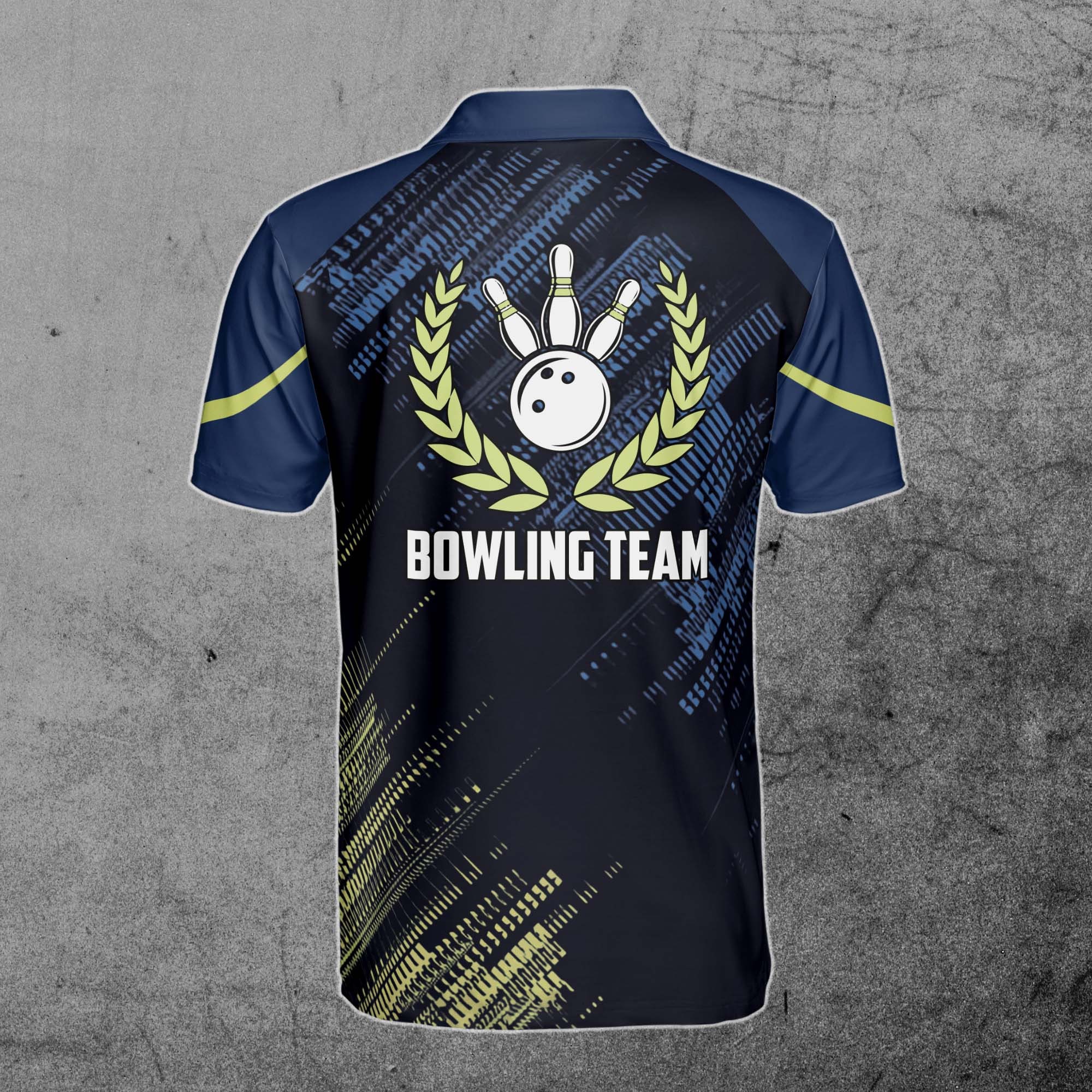 Personalize Men Bowling Shirt, Graphic Bowling Team 3D Polo Shirt Size ...