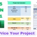 Woodworking Project Pricing Template: Excel Workbook (digital Download ...