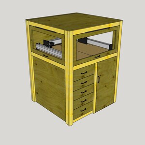 CNC Enclosure Build Plan: Shapeoko, Onefinity, X-carve (inch) (digital ...