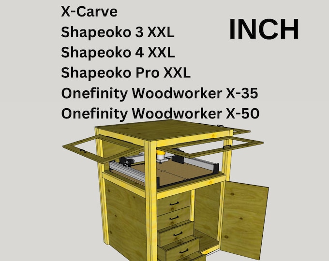 CNC Enclosure Build Plans and Cut List Reduces Noise Lowers Dust ...