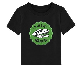 T Rex Ranch Shirt - Etsy