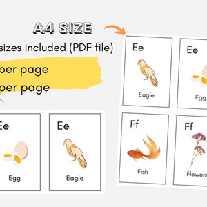 Colorful ABC Cards Printable | Homeschool Printables Preschool Nursery ...