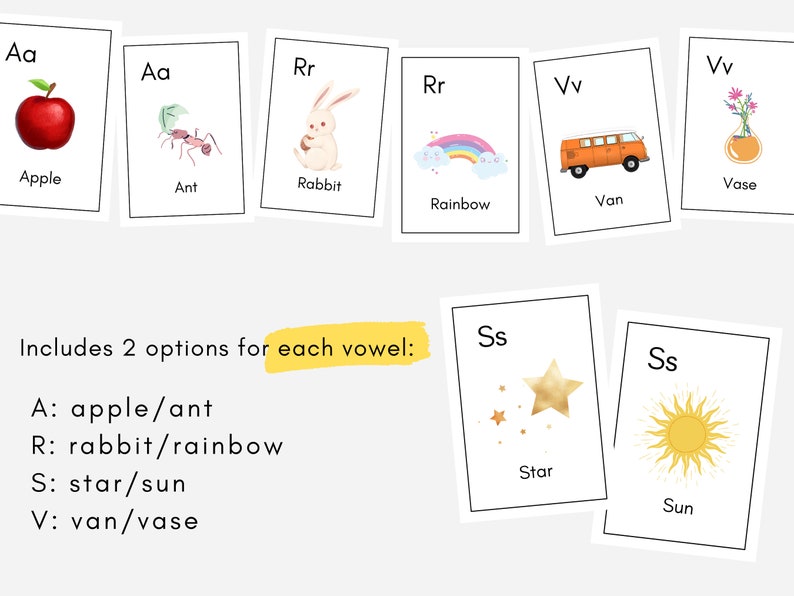 Colorful ABC Cards Printable | Homeschool Printables Preschool Nursery ...