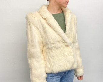 Rabbit Fur Coat - Etsy