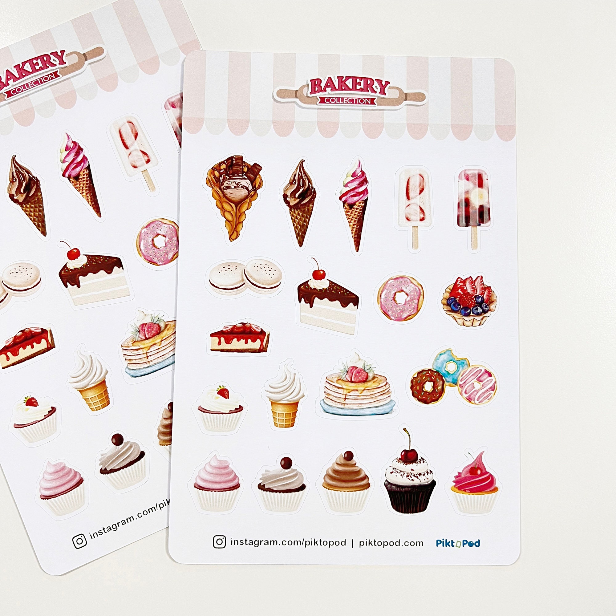Bakery Shop Stickers - Etsy Canada