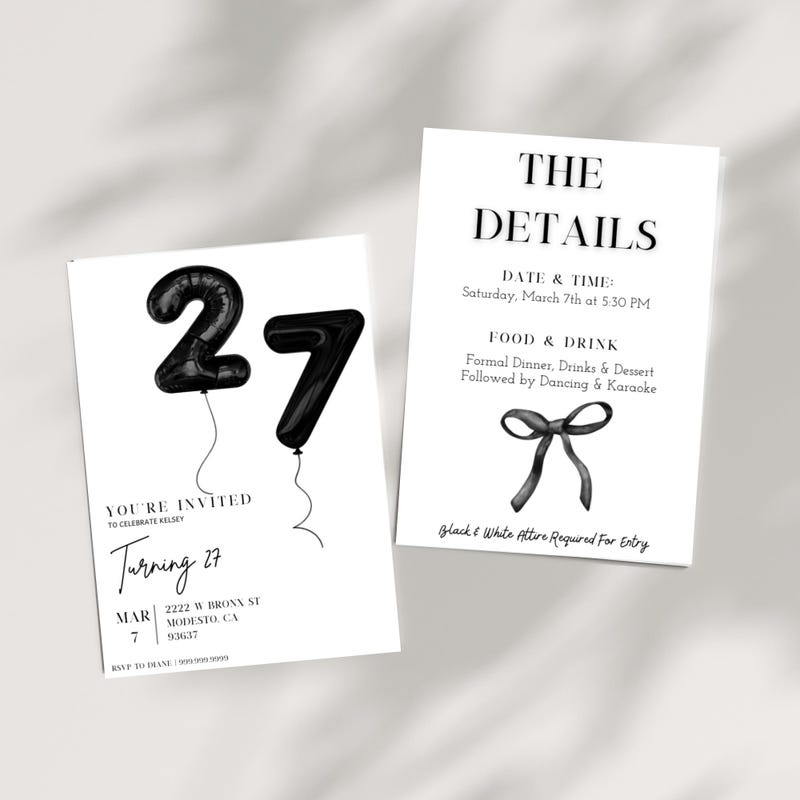 27th Birthday - Etsy