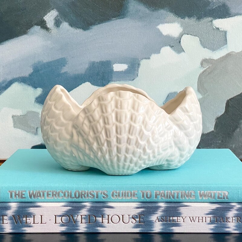 Clam Shell Planter - Etsy