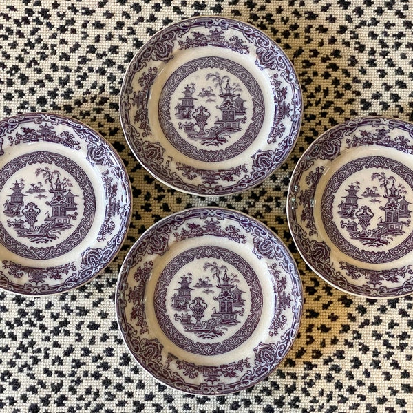 Purple Transferware - Etsy