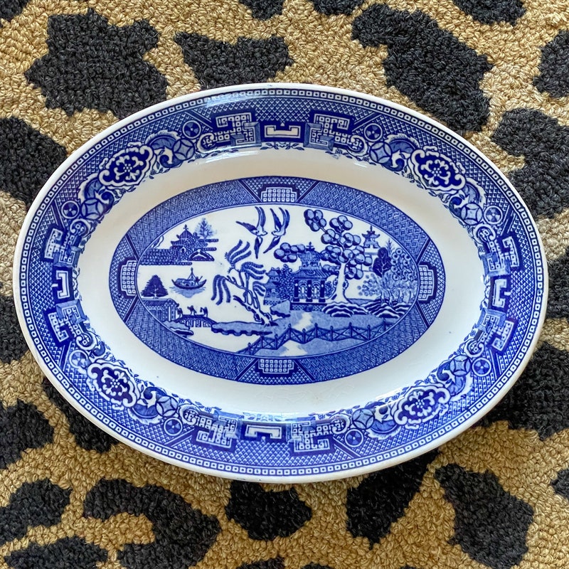 Old Ironstone Platter - Etsy