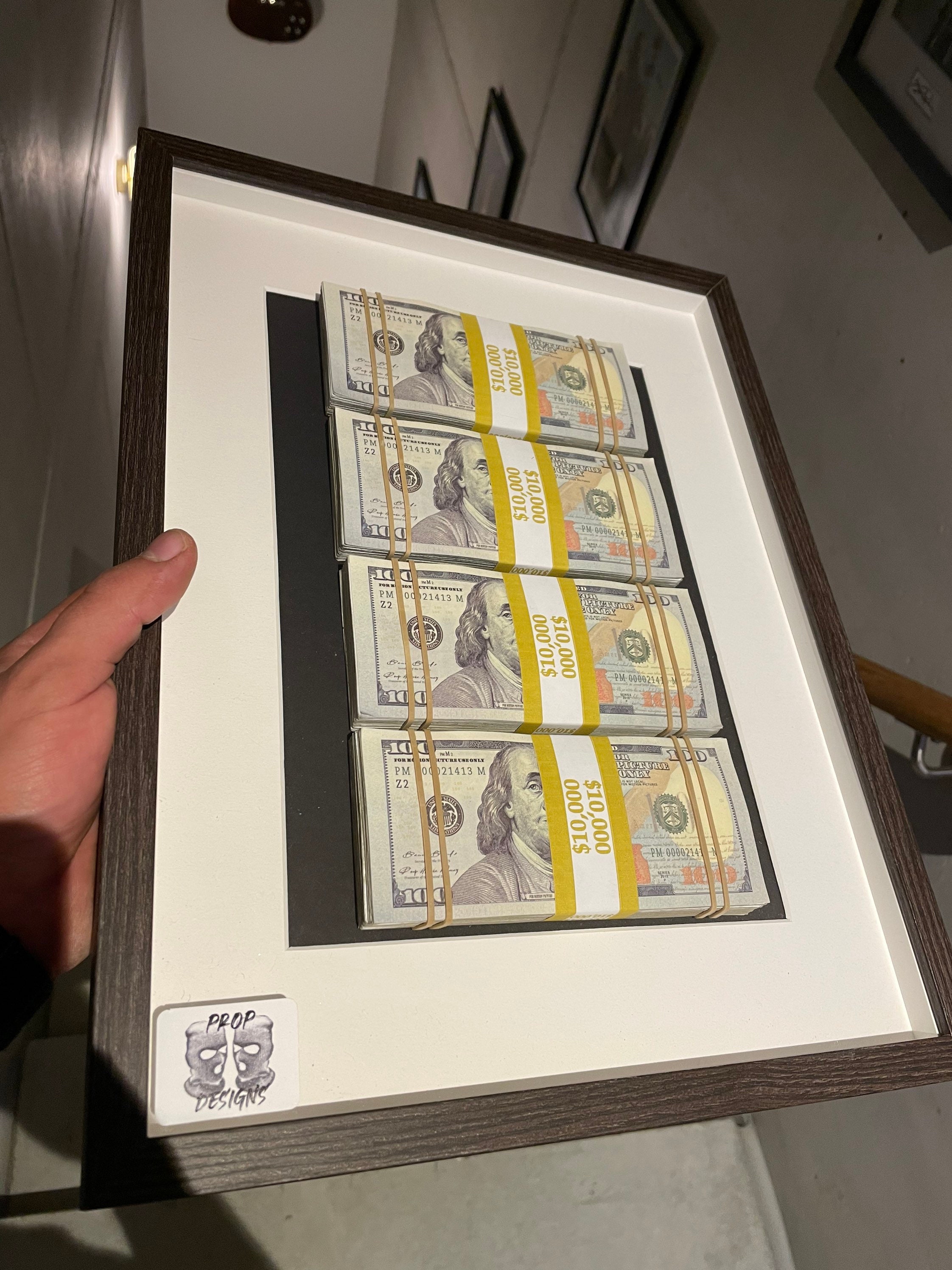 40k Dollars Frame - Etsy