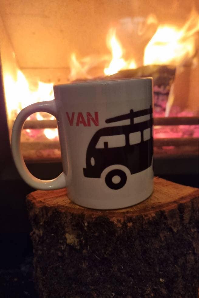 Van Life Tea Coffee Mug Camper Van VW Surf Gift Evri - Etsy