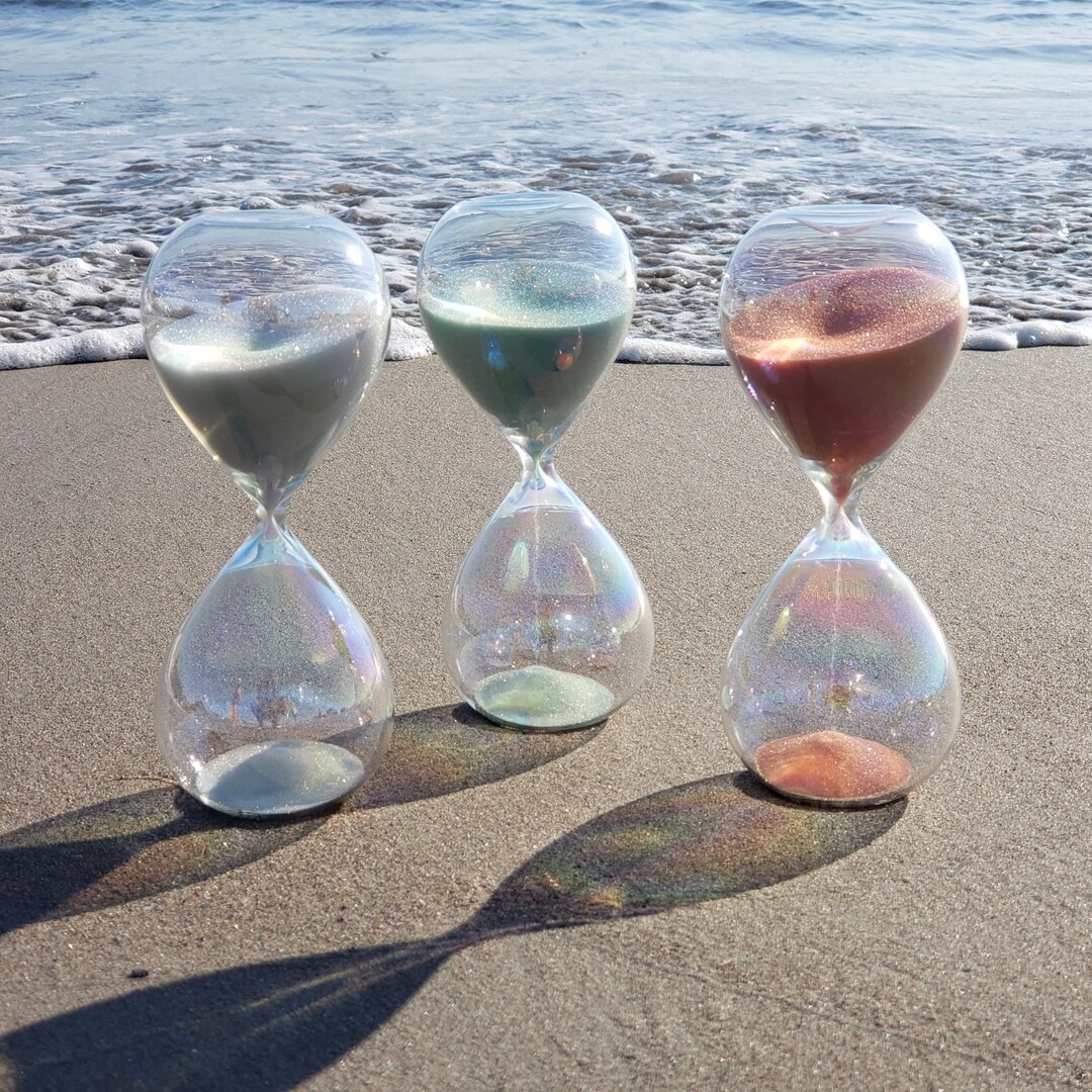 Hourglass, Sand Clock, Table Accessories, Rainbow Hourglass, Decoration ...