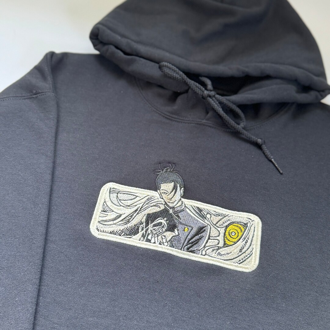 Curse Manipulator Anime Embroidered Sweater | Anime Hoodie | Anime ...