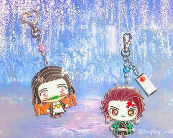 Demon Slayer Hashira Keychain - Etsy