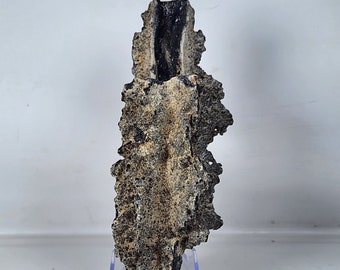 Fulgurite Lightning Glass . FULGURITE Stone, Lightning Strikes Sand ...