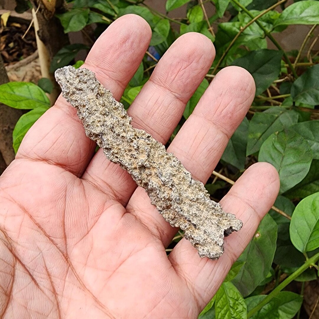 Sahara Desert Fulgurite: Lightning Glass Tube, 5GR - Etsy