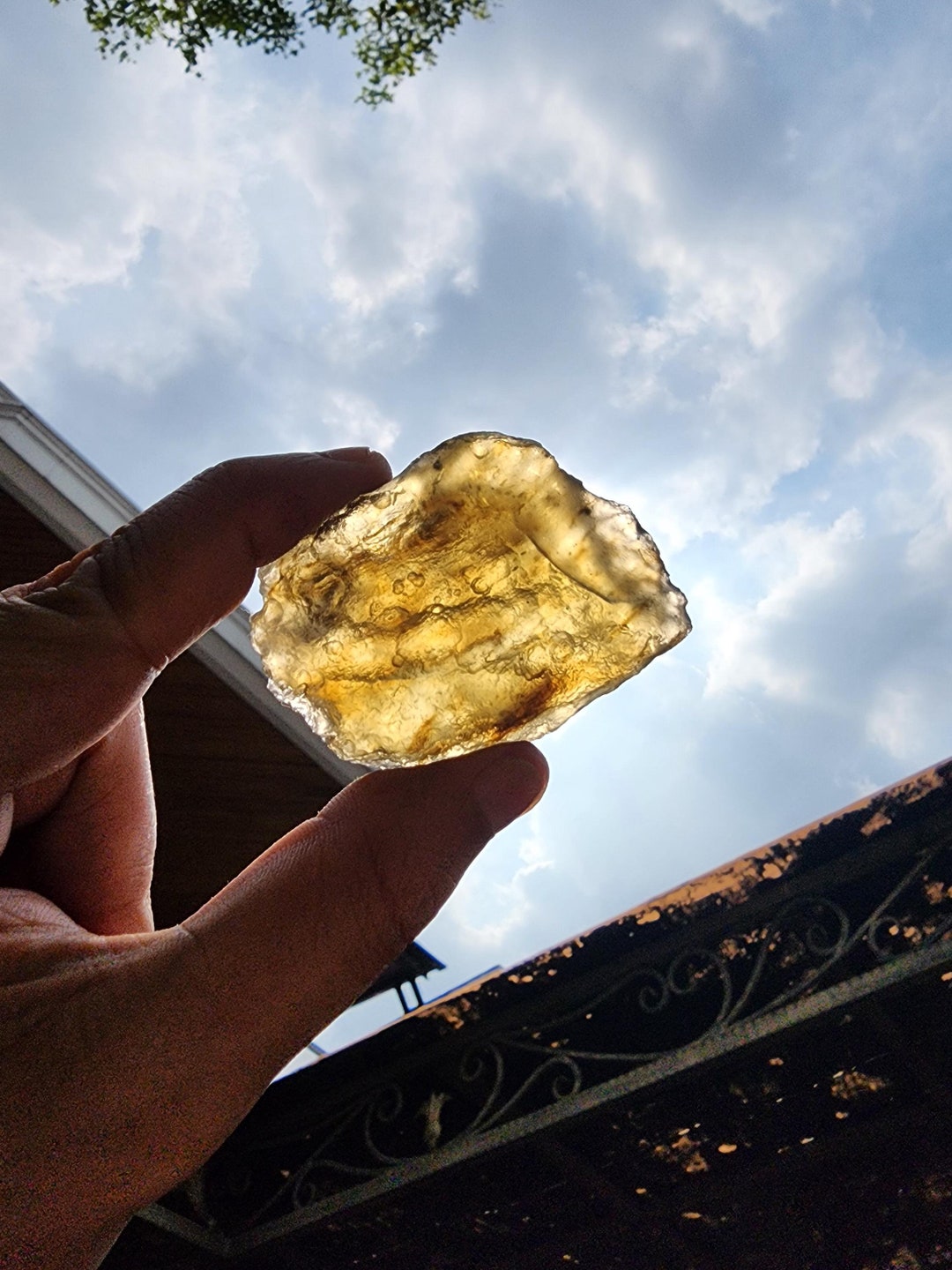 Libyan Desert Glass / RARE Libyan BLUE Tektite / Libyan Glass / Libyan ...