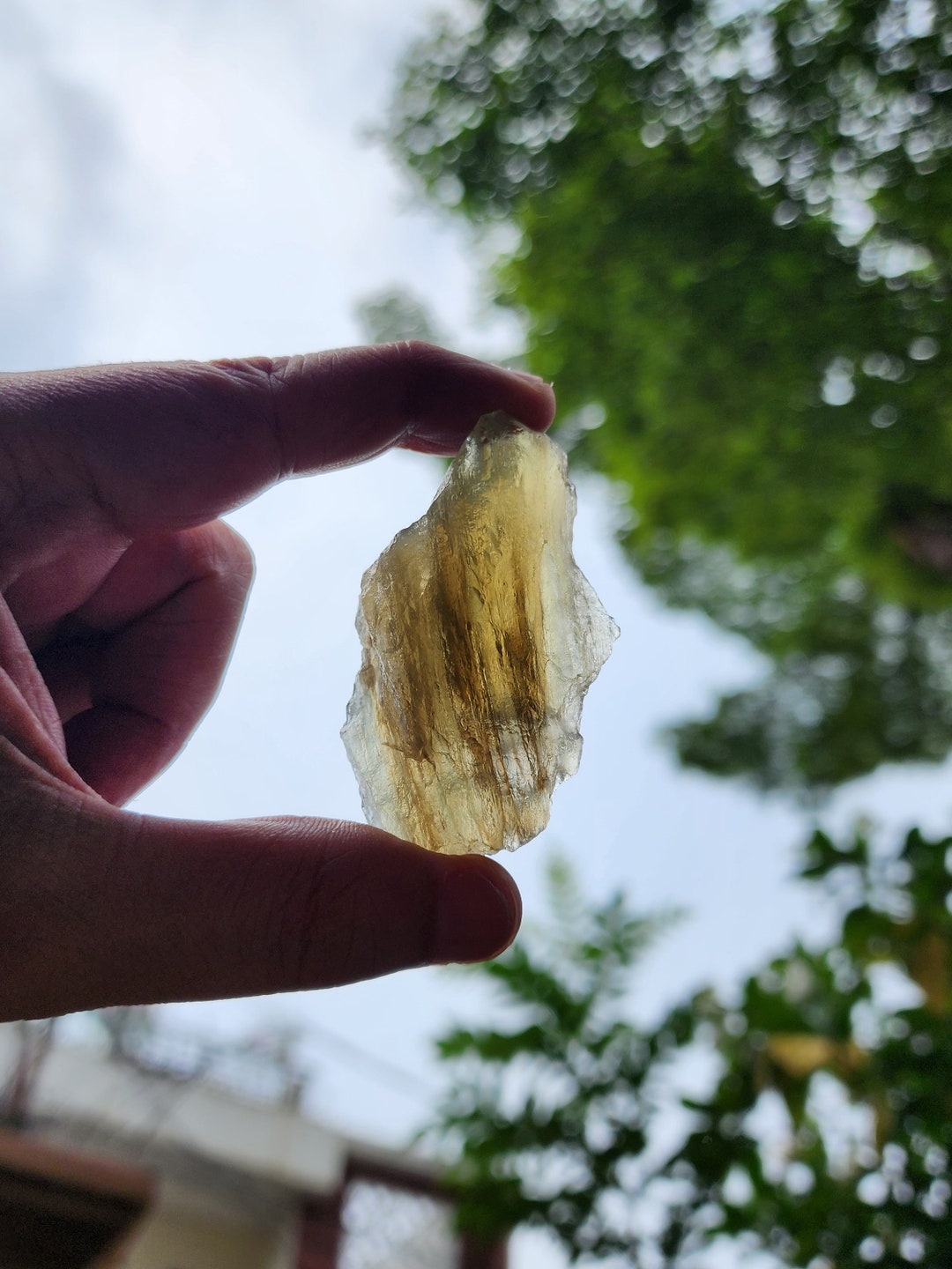 Libyan Desert Glass / RARE Libyan BLUE Tektite / Libyan Glass / Libyan ...