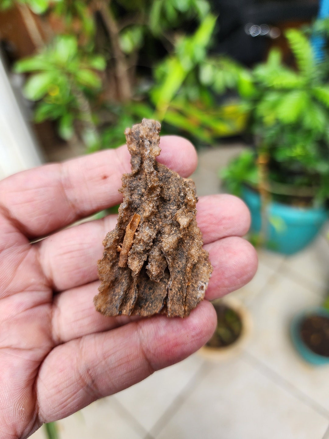 Fulgurite Lightning Glass . FULGURITE Stone . Lightning Strikes Sand ...