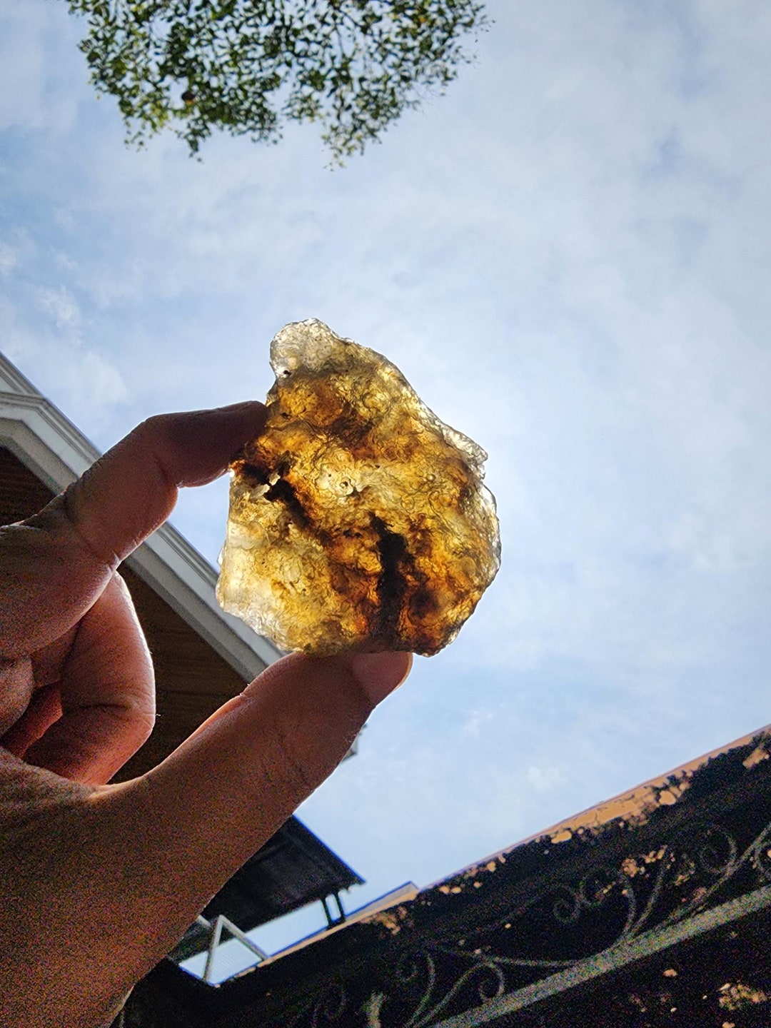 Libyan Desert Glass / RARE Libyan BLUE Tektite / Libyan Glass / Libyan ...