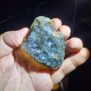 Libyan Desert Glass / RARE Libyan BLUE Tektite / Libyan Glass / Libyan ...