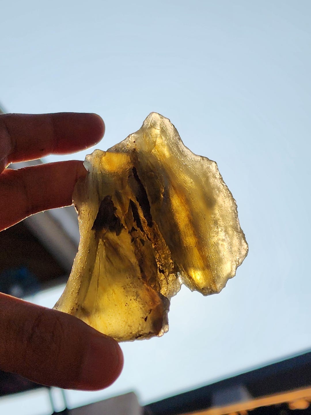 Libyan Desert Glass / Gold Smoeky Ldg / Libyan Gold Tektite / Libyan ...