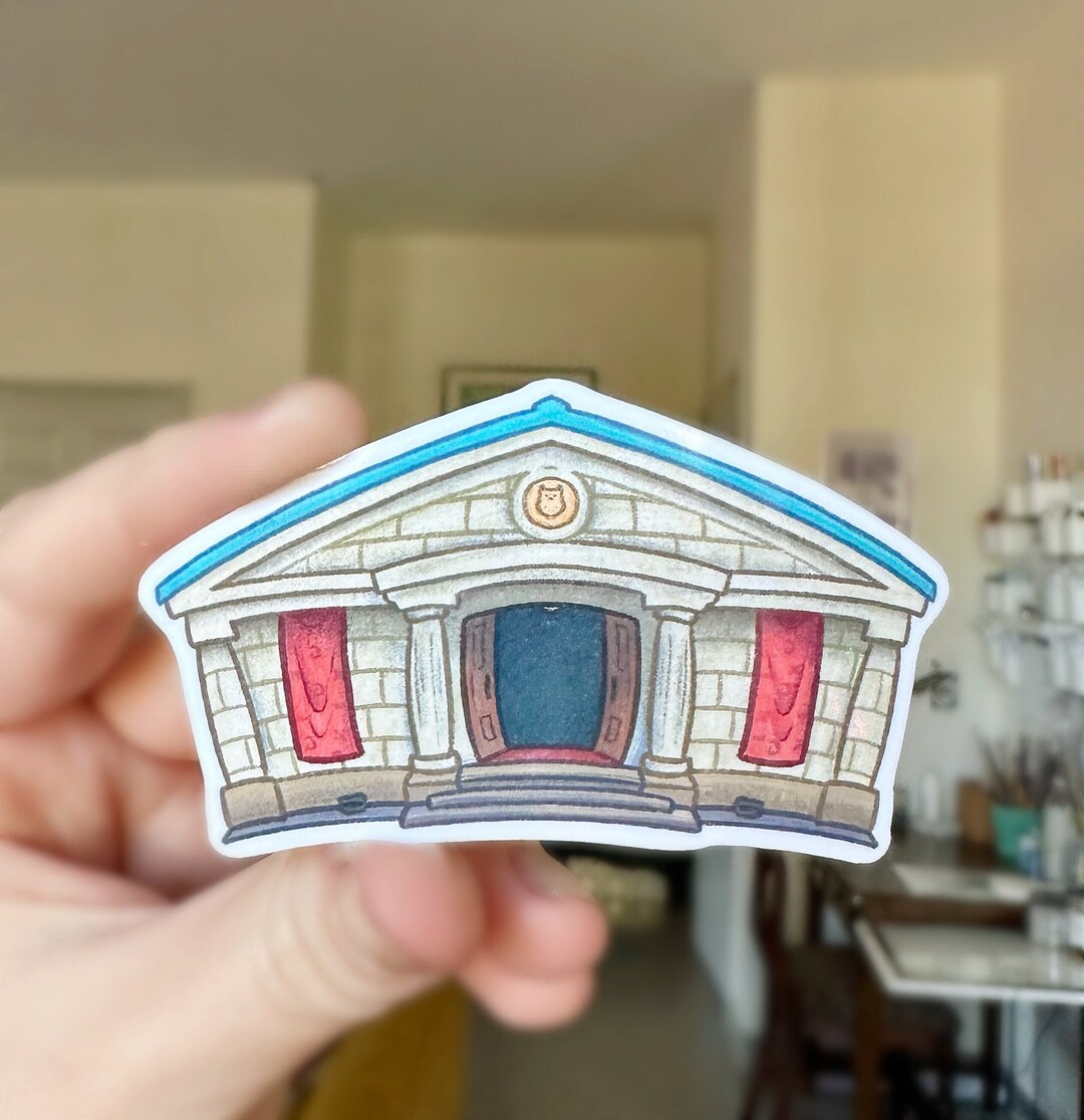 ACNH Museum Building Sticker | ACNH Sticker | Acnh Lover | Acnh | Ac ...