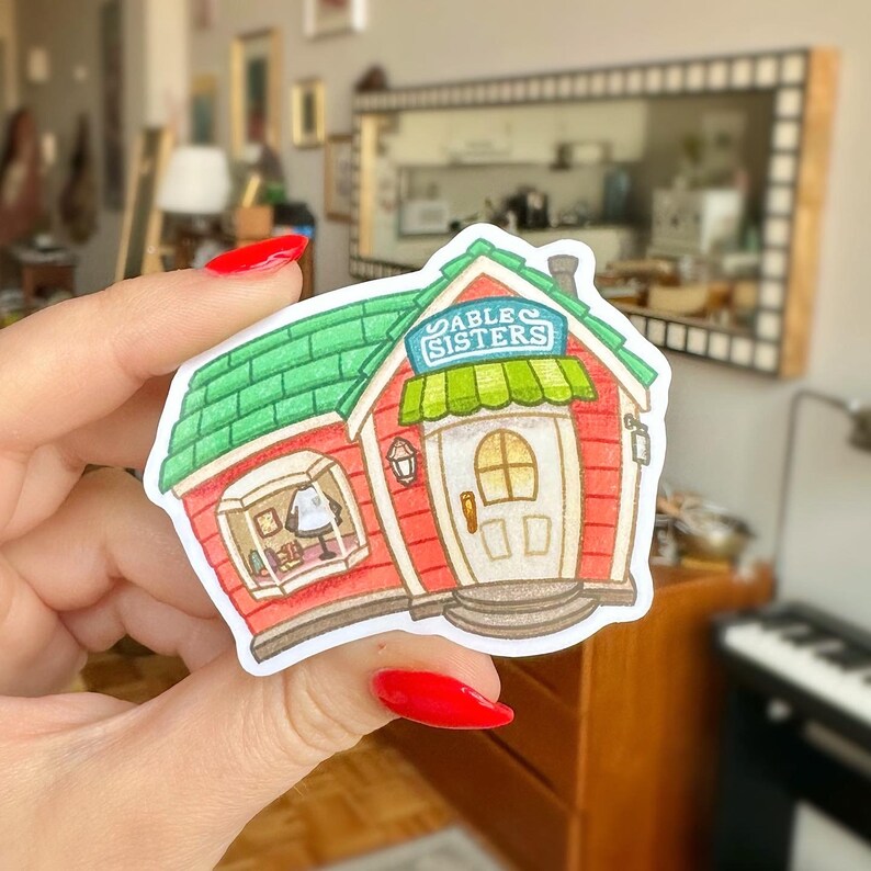 ACNH Buildings Sticker Set | ACNH Stickers | Acnh Lover | Acnh | Ac ...