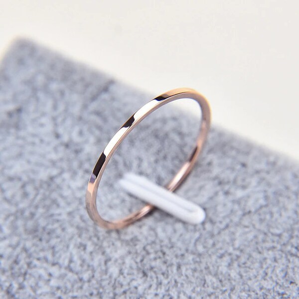 Simple Gold Ring - Etsy