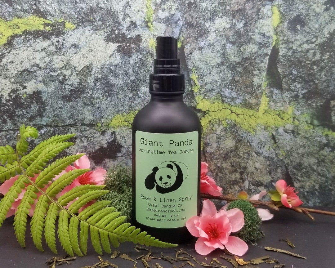 Giant Panda Room, Car and Linen Spray - Springtime Tea Garden Fragrance ...