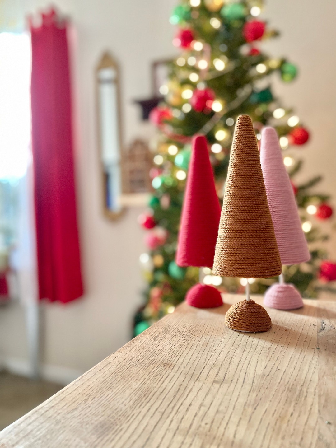 Mini Table Top Christmas Trees - Etsy