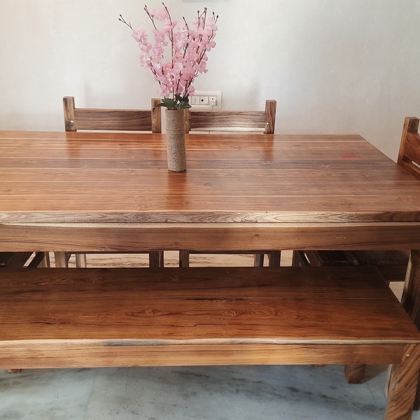 Teak Dining Table - Etsy